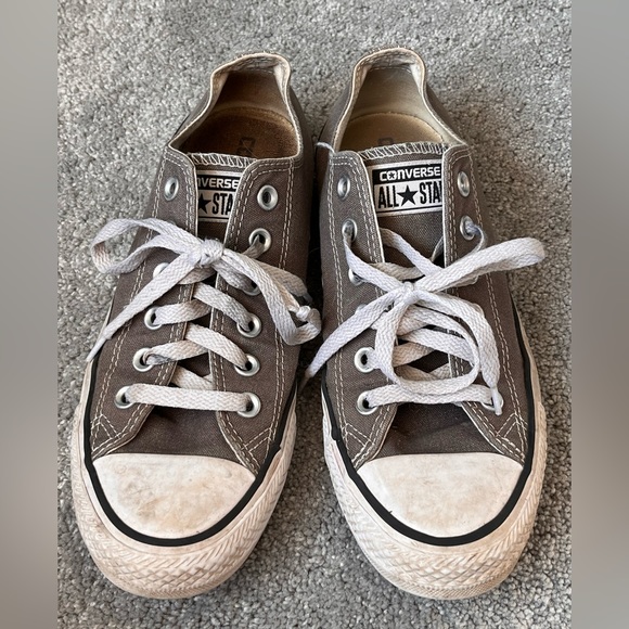 Converse | Shoes | Grey Low Top Converse | Poshmark